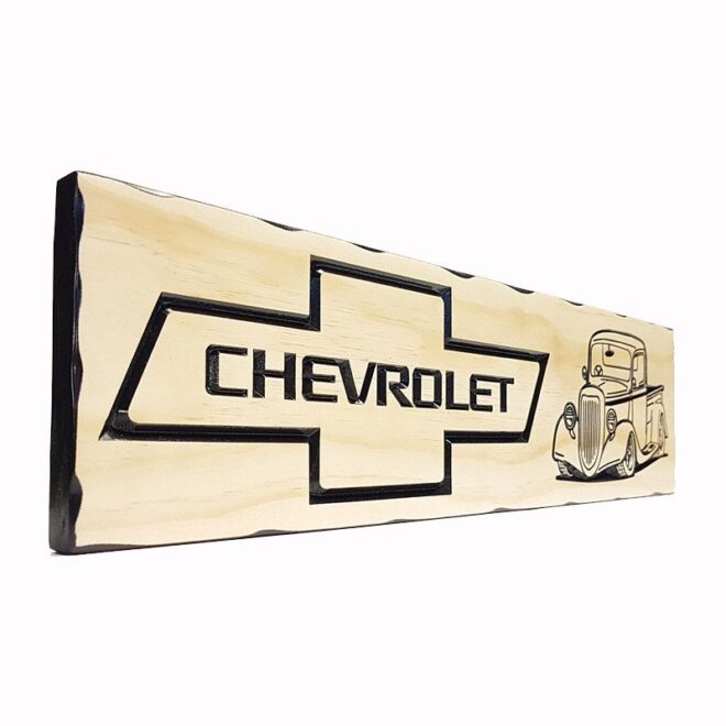 Chev - Timber Sign - Bettaline Designs