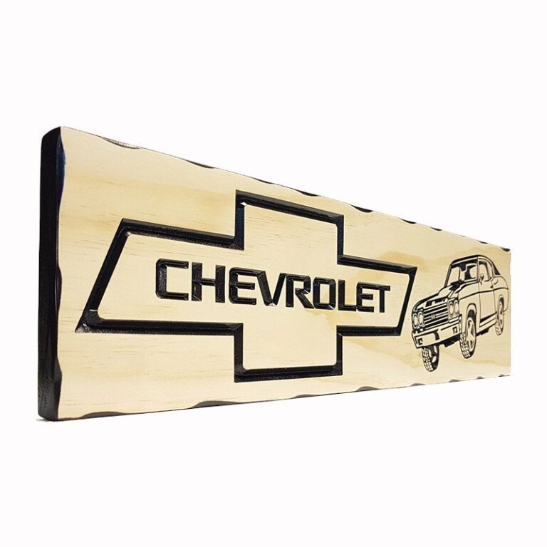 Chev 2 - Timber Sign - Bettaline Designs