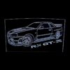 Nissan R34 GTR - Acrylic LED Sign - Bettaline Designs