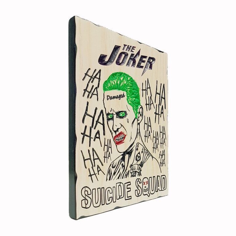 The Joker - Timber Sign - Bettaline Designs