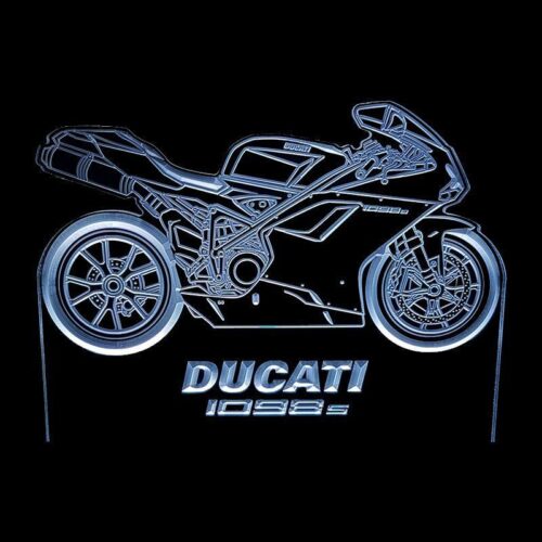 Ducati 1098S - Acrylic LED Sign - Bettaline Designs