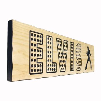 Elvis - Timber Sign - Bettaline Designs