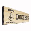 Fremantle Dockers - Timber Sign - Bettaline Designs