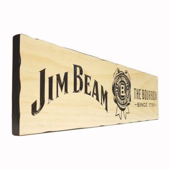 Jim Beam - Timber Sign - Bettaline Designs