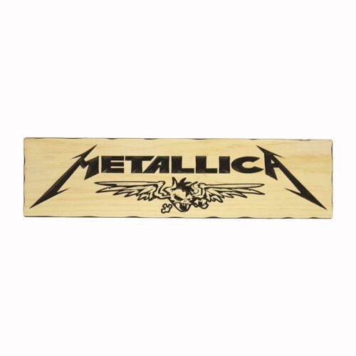 Metallica - Timber Sign - Bettaline Designs
