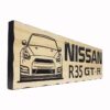 Nissan R35 GTR - Timber Sign - Bettaline Designs