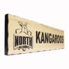 North Melbourne Kangaroos - Timber Sign - Bettaline Designs