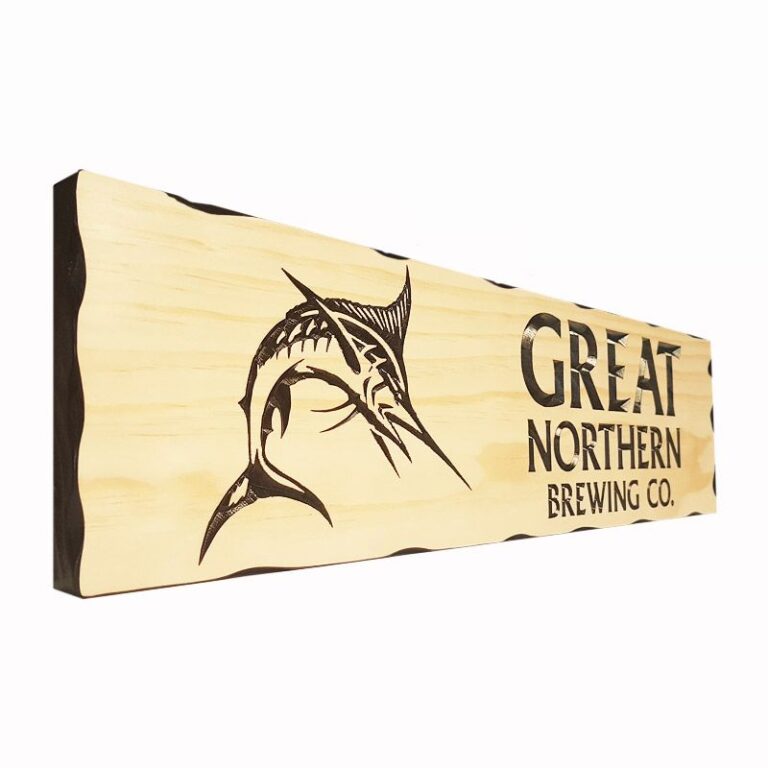 Great Northern - Timber Sign - Bettaline Designs