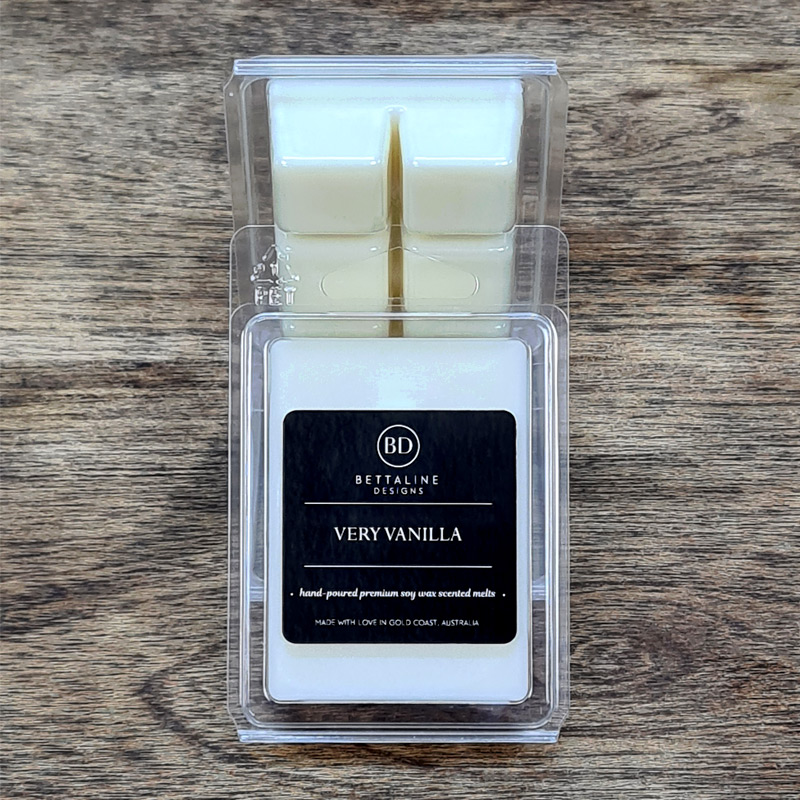 Very Vanilla - 100% Soy Wax Scented Melts - Bettaline Designs